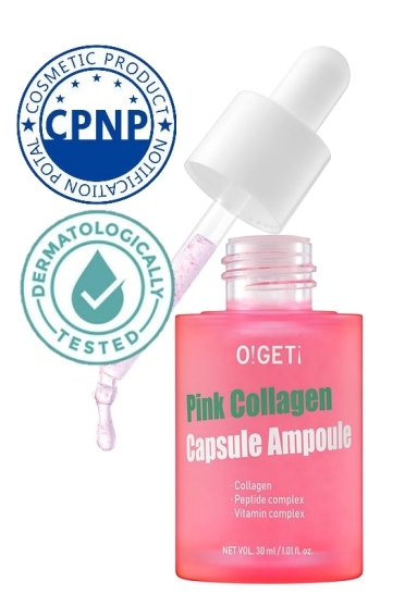 OGETI Pink Collagen Capsule Ampoule