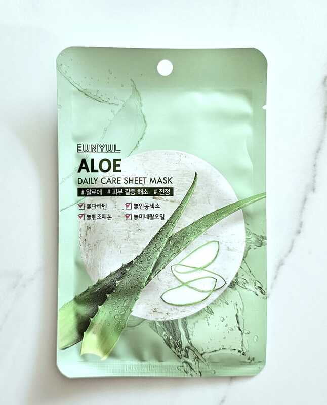 EUNYUL ALOE sheet mask
