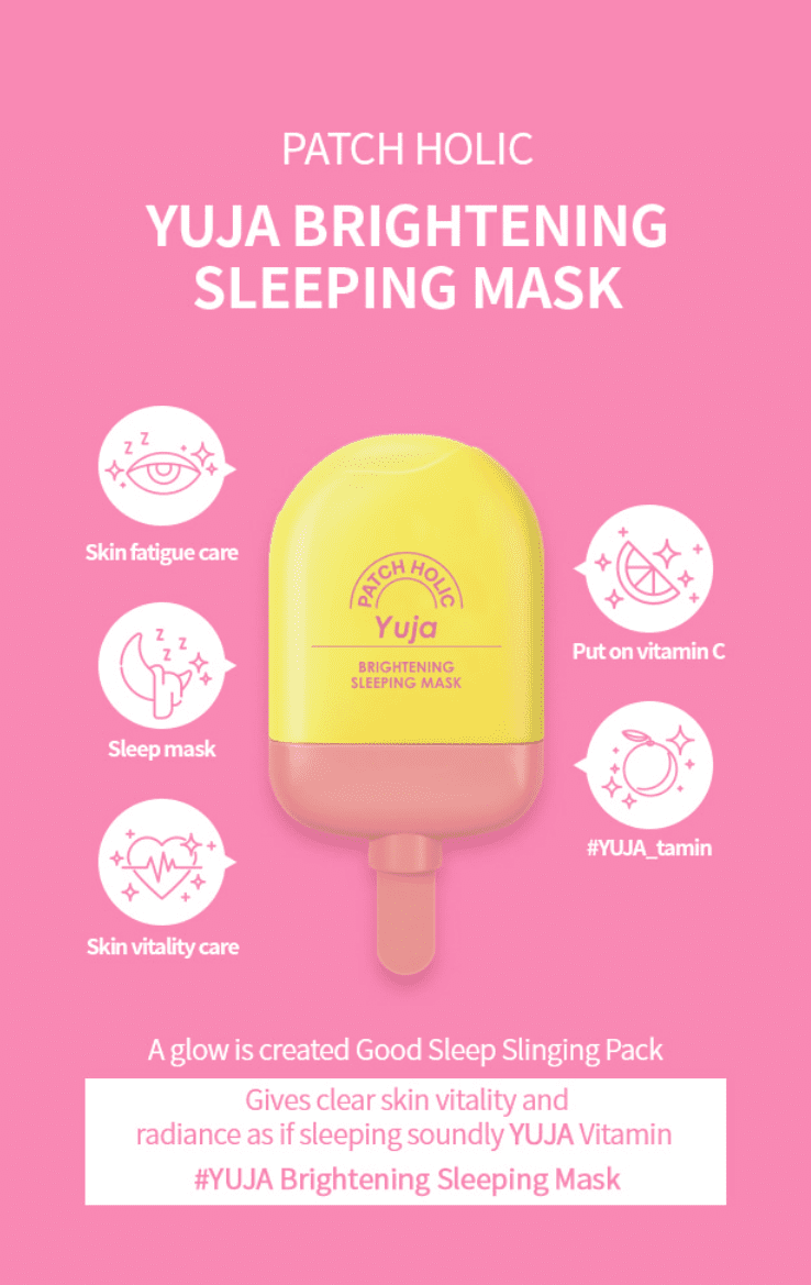 PATCH HOLIC Yuja Brightening Sleeping Mask 70ml