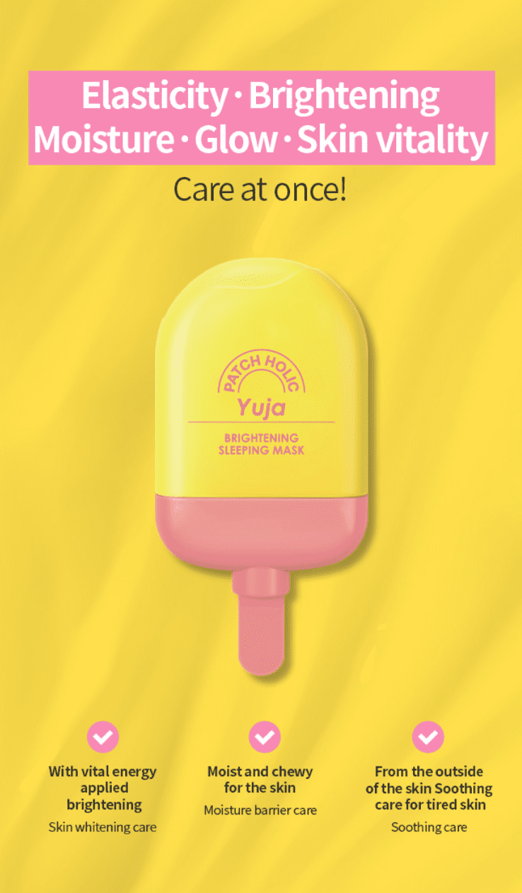 PATCH HOLIC Yuja Brightening Sleeping Mask 70ml